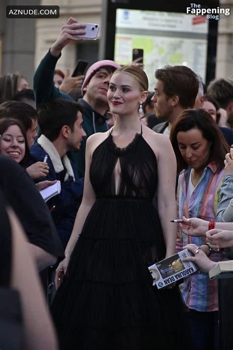 Virginia Gardner Sexy Flashes Her Hot Boobs Wearing An Amazing See