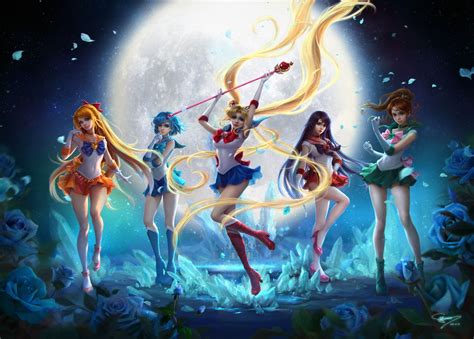 Sailor Moon Mina Wallpapers Wallpaper Cave