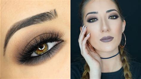 Cool Tone Grunge Makeup Tutorial Youtube