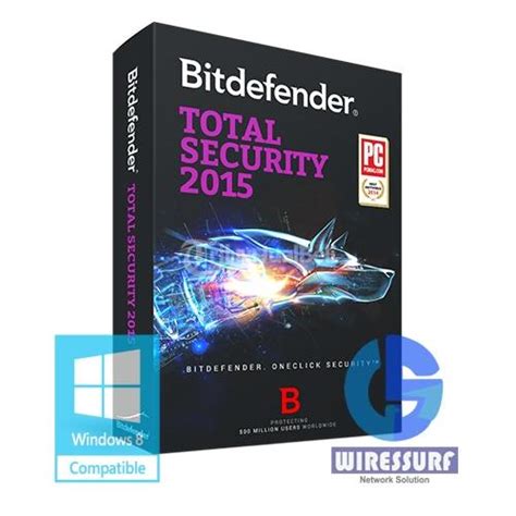 [antivirus Original] Bitdefender Total Security 2015 1pc 3pc Di 3 Tahun
