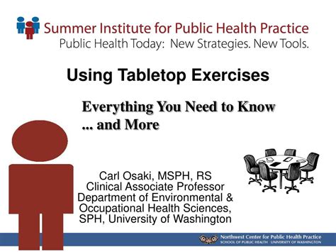 Ppt Using Tabletop Exercises Powerpoint Presentation Free Download Id1789960