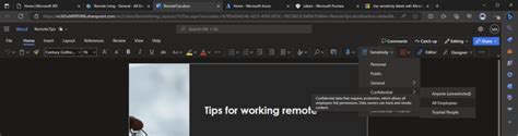 Assign Sensitivity Labels In Sharepoint Powershell Graph Api