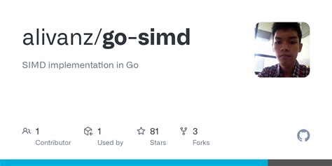 Github Alivanzgo Simd Simd Implementation In Go