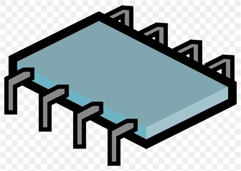 Integrated Circuits And Chips Central Processing Unit Clip Art Png