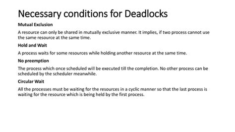 Deadlock Classic Problemspptx