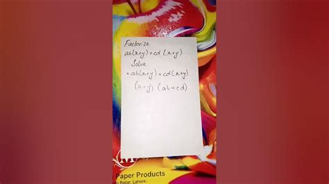 Factorizesimplifymath Mathematics Mathematician Shorts Viral