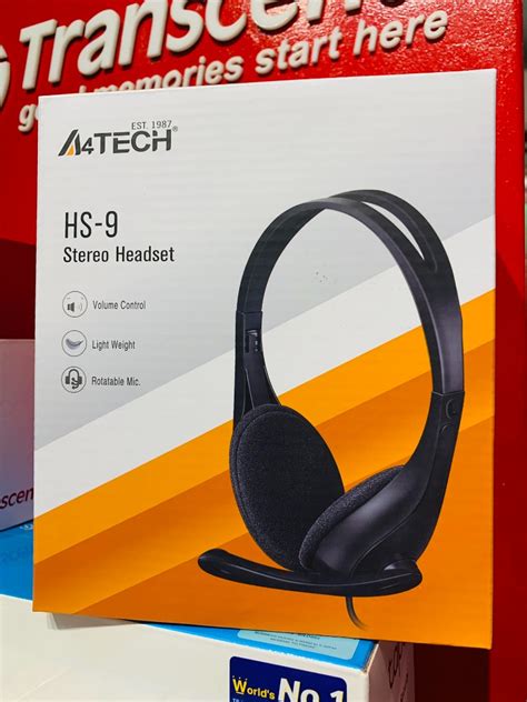 A4tech Hs 9 Stereo Headset Dual Jack On Carousell