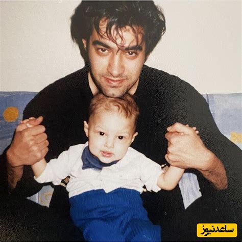 چهره عروسکی بچه شهاب حسینی چقدر جذاب و توی دل برو است عکس