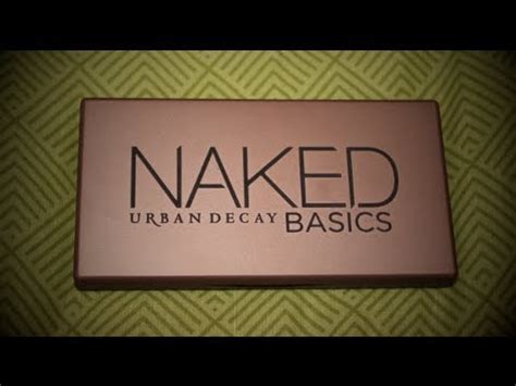 NAKED Basics Review YouTube
