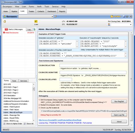 EncompDEV Products Macro Exec Plugin Installation
