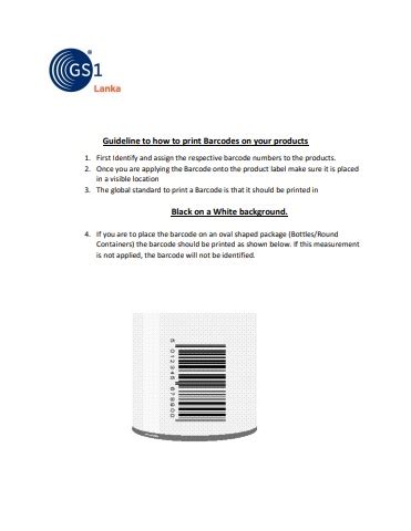 Guideline To How To Print Barcodes On Your Products