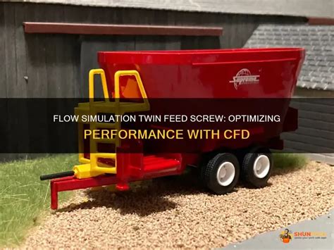 Flow Simulation Twin Feed Screw Optimizing Performance With Cfd Shuntool