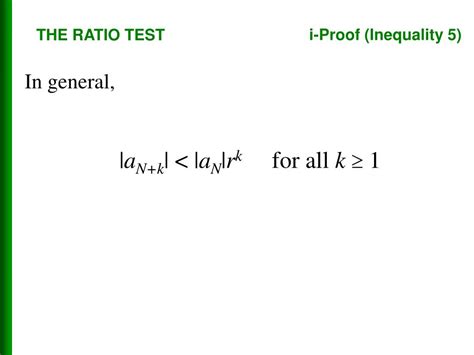 Ppt 11 6 Absolute Convergence And The Ratio And Root Tests Powerpoint Presentation Id 6530459