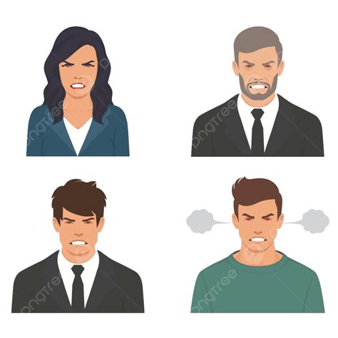 人表達憤怒的人卡通 侵略 男子 蓋兒向量圖案素材免費下載，png，eps和ai素材下載 Pngtree