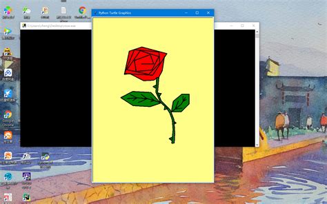 用python画一朵玫瑰花哔哩哔哩 ゜ ゜つロ 干杯~ Bilibili
