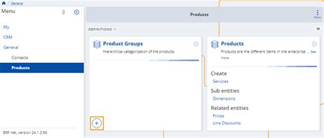 Products ERP Net Tech Docs