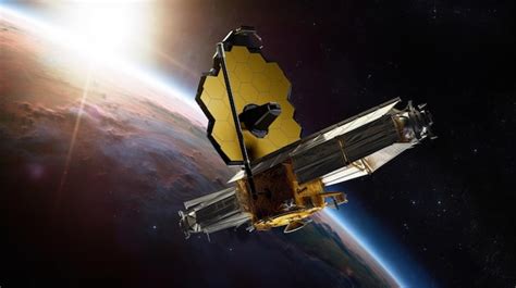 Premium Ai Image A Giant Space Telescope Orbiting Earth Observing