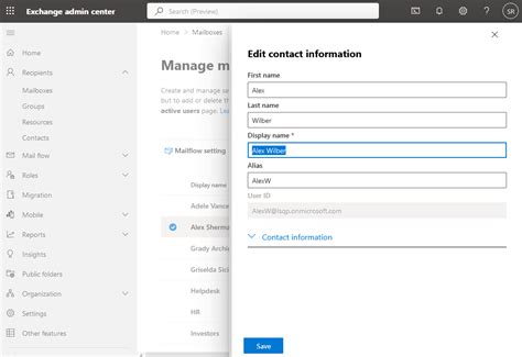 How To Change The Display Name Of A User In Office SharePoint Diary