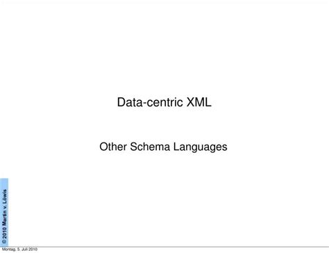 Ppt Data Centric Xml Powerpoint Presentation Free Download Id6524551