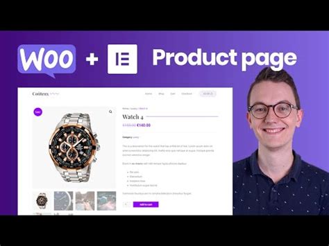 Woocommerce Product Page With Elementor Pro How To Build It Yourself YouTube