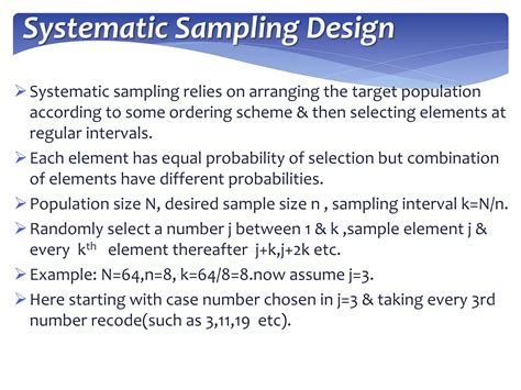 Census Sampling Survey Sampling Design And Types Of Sample Design Ppt