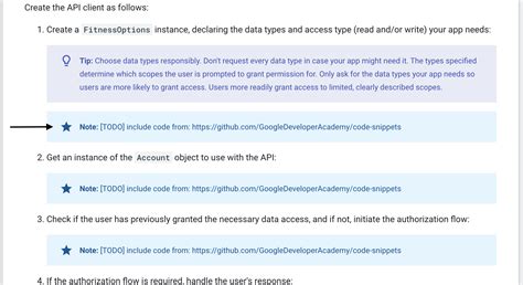 GitHub GoogleDeveloperAcademy Code Snippets Snippet Class