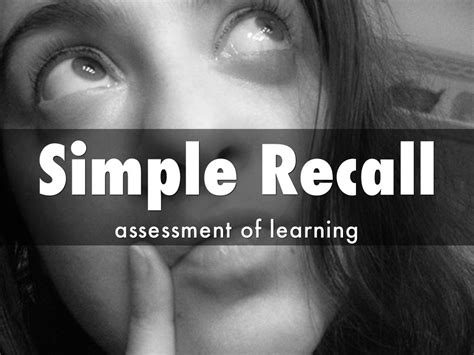 Simple Recall By Johroy