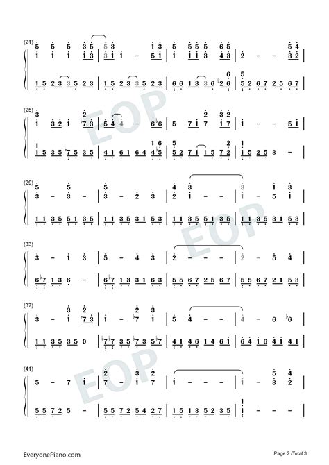 红河谷 Red River Valley 好听版双手简谱预览 Eop在线乐谱架