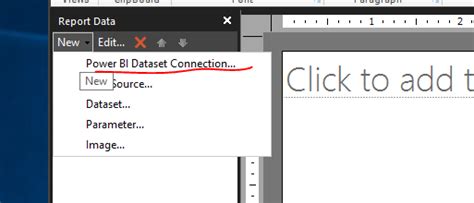 Solved Paginated Report Based On Directquery Powerbi Data