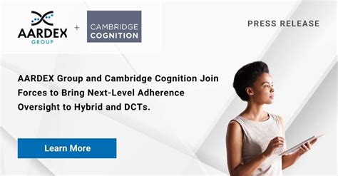 Aardex And Cambridge Cognition Join Forces To Bring Next Level