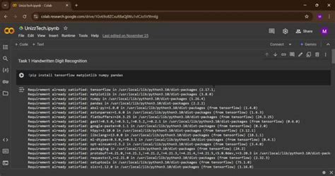 Muskan Dubey On Linkedin Aiml Internship Unizztech Machinelearning Artificialintelligence