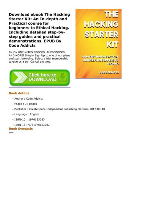 The Hacking Starter Kit An