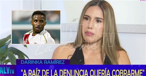 Jefferson Farfán Exige A Darinka Ramírez La Devolución De S 18 Mil Tras Denuncia Por Violencia