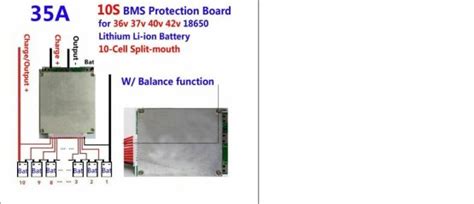 Testing A 10s 36 Volt Bms Endless Sphere Diy Ev Forum