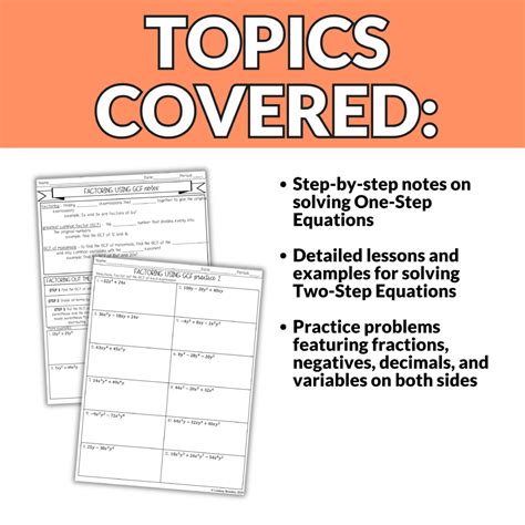 Factoring Polynomials Using Multiple Methods Notes And Worksheets For