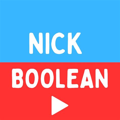Nick Boolean Youtube