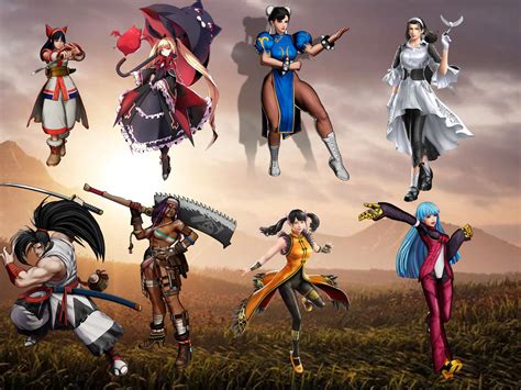 My Favorite Fighting Game Characters Part 2 By Darkside296 On Deviantart