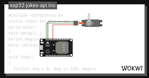 Servomo Wokwi Esp32 Stm32 Arduino Simulator