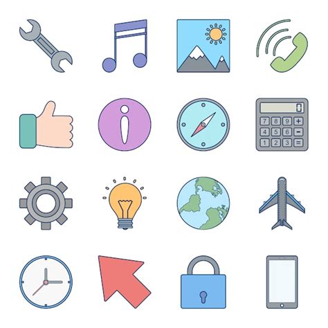 Premium Vector Icon Set Of Basic Ui