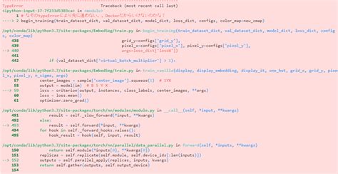 TypeError Forward Missing 4 Required Positional Arguments Prediction Instances Labels