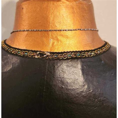 Vintage 1970s 1980s Gypsy Gold Tone Cursive Letter Rh Gem