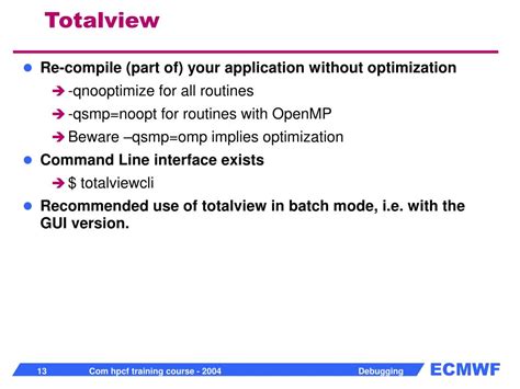 Ppt Guidelines On Debugging And Introduction To Totalview Powerpoint Presentation Id4758527