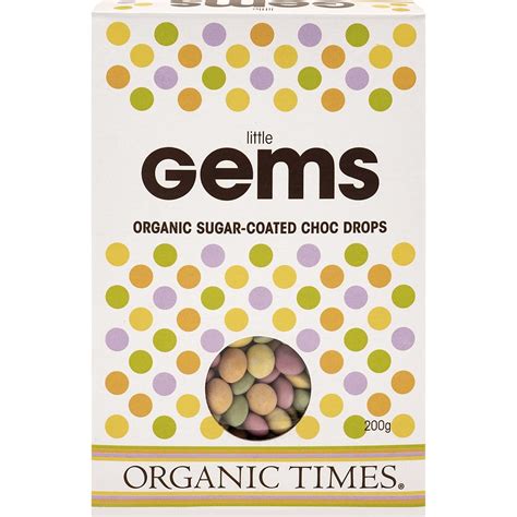 Organic Times Chocolate Little Gems Mega Health Warehouse