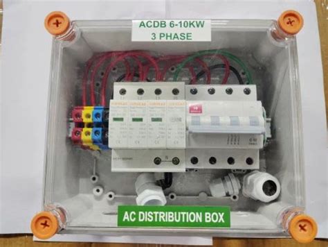 10kw 3 Phase Ac Distribution Box At ₹ 2000 Piece Ahmedabad Id 2856289049462
