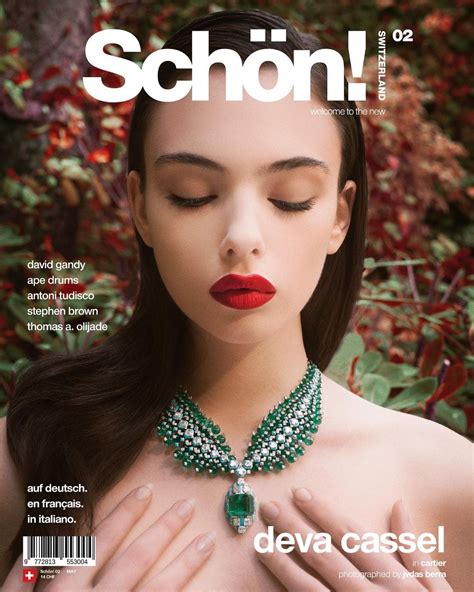 Deva Cassel For Schon Magazine Rdevacassel