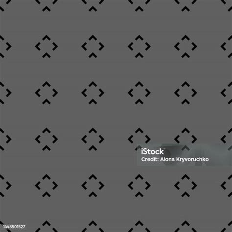 벡터 검은 색과 회색 추상 인종 완벽 한 패턴입니다 꺾쇠 괄호의 배경입니다 모자이크 포장지 섬유 인쇄 웹 디자인 표지 광고 및 인쇄 제품의 디자인 각도에 대한 스톡 벡터