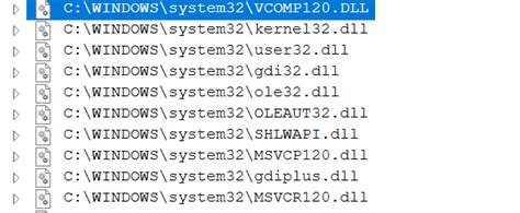 c docker handling system files dependency of dll files stack