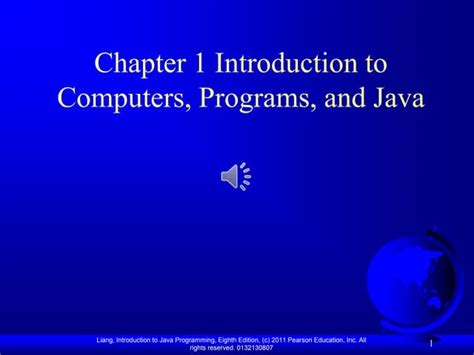 Kg0000931 Chapter 1 Introduction To Computers Programs Part Ia Pptx