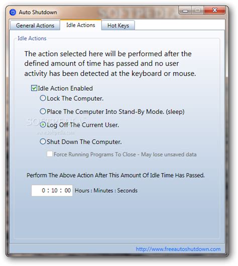 Auto Shutdown Download Softpedia