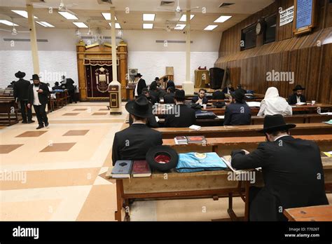 April 20 2019 Members Of The Congregation Praying At The Synagogue